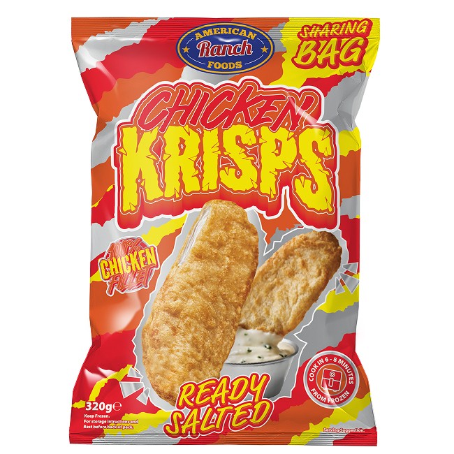 Ready Salted Chicken Krisps | American Ranch Foods