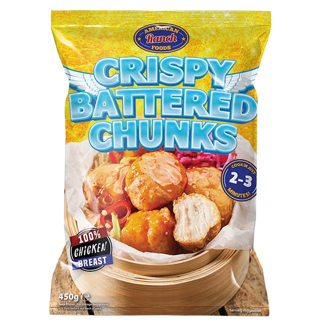 Battered Chicken Chunks | American Ranch Foods